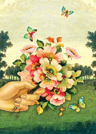 CC227 Bouquet Of Flowers – Shop Cartolina